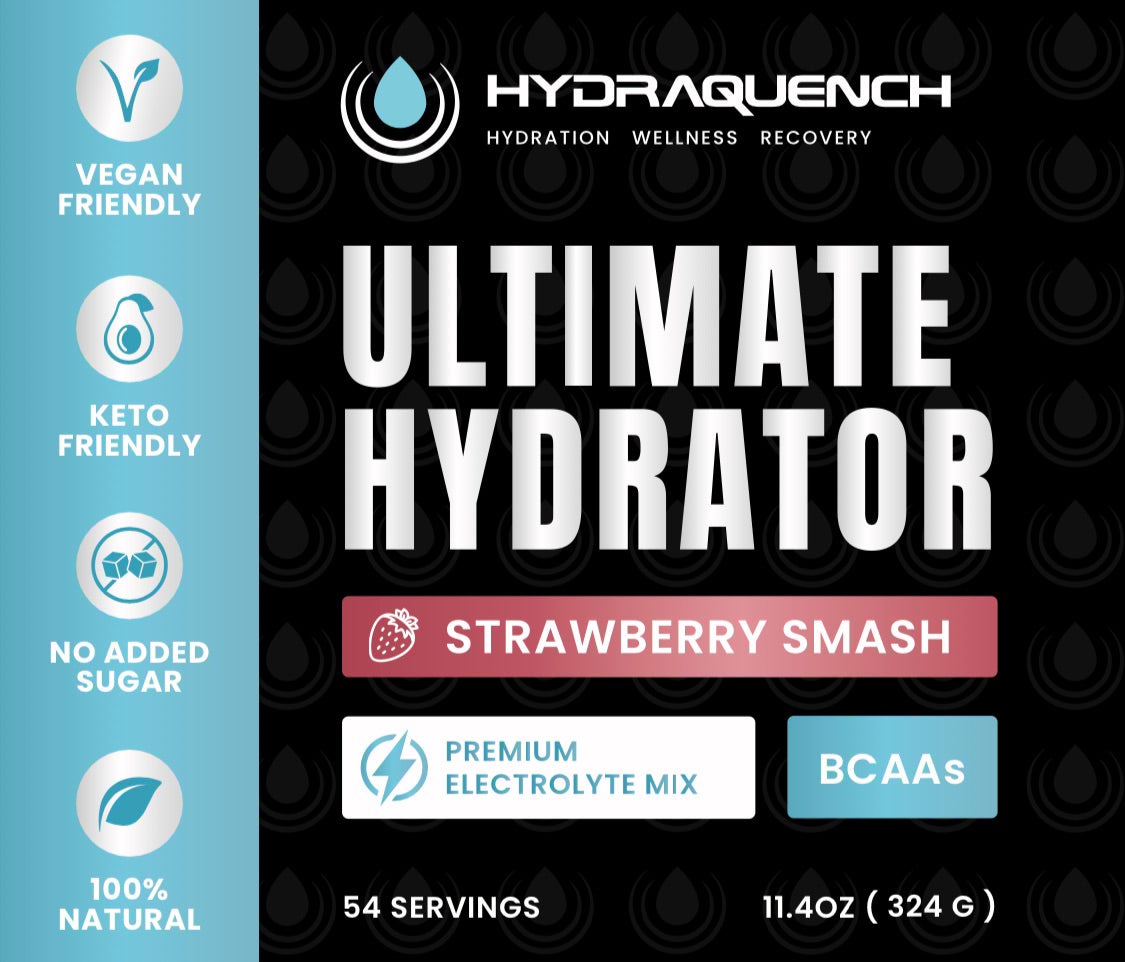 HYDRAQUENCH for Hydration, Wellness and Recovery — HydraQuench